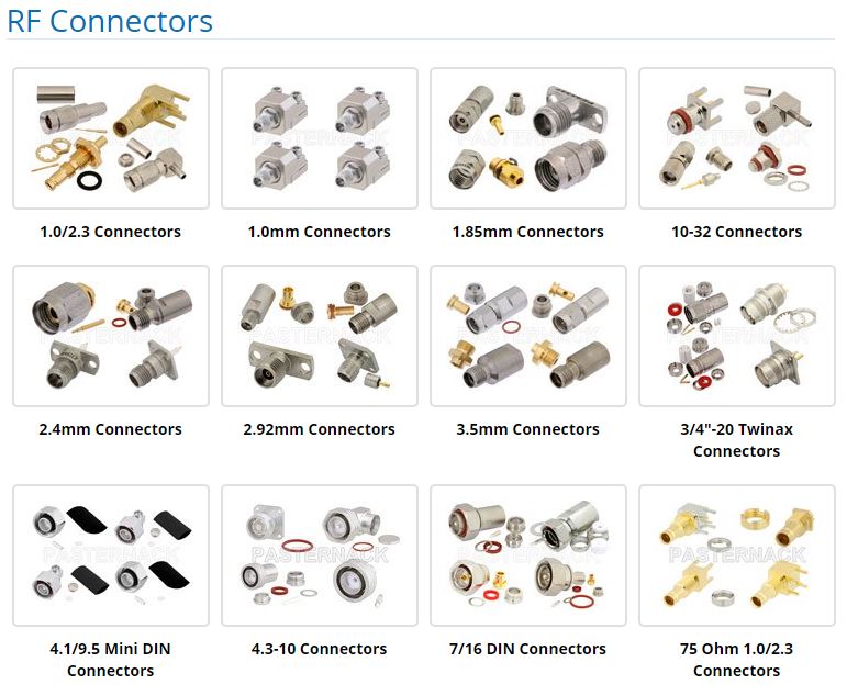 Repair Pasternack Coaxial Cables Assemblies and RF Connectors